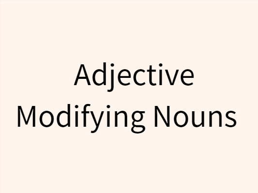 13 Adjective Modifying Nouns | Learn Japanese Grammar from 0 to N1